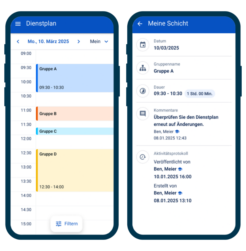 Dienstplan, Zeiterfassung & Abwesenheiten in der Kita digital organisieren